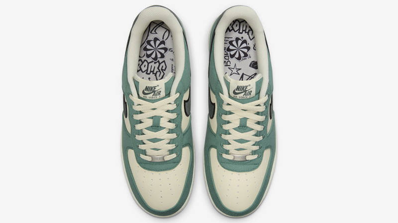 Nike Air Force 1 Low Notebook Doodle Pack Vintage Green | FQ8713-001 ...