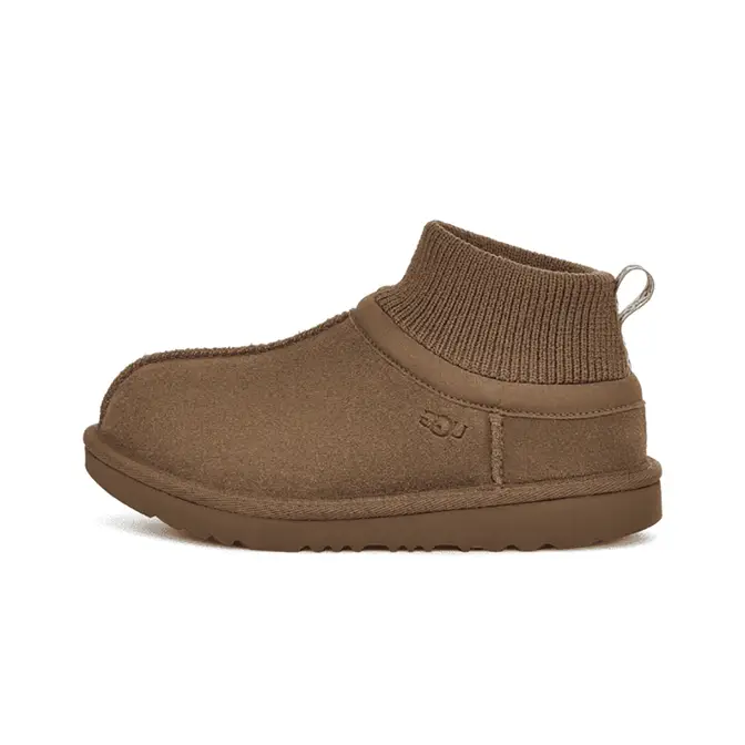 UGG Classic Ultra Mini Stretch Cuff Boot GS Hickory | 1157702K-HCK ...