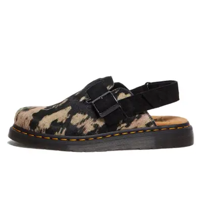 Dr. Martens Jorge II Contrast Hair-On Mules Black Beige | 31889779 ...