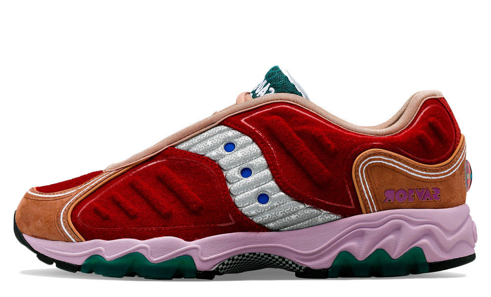 Jae Tips x Saucony Matrix Burgundy | S70922-1 | The Sole Supplier