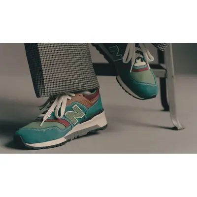 New Balance 997 Made in USA Vintage Teal Jade | U997TB | The Sole Supplier