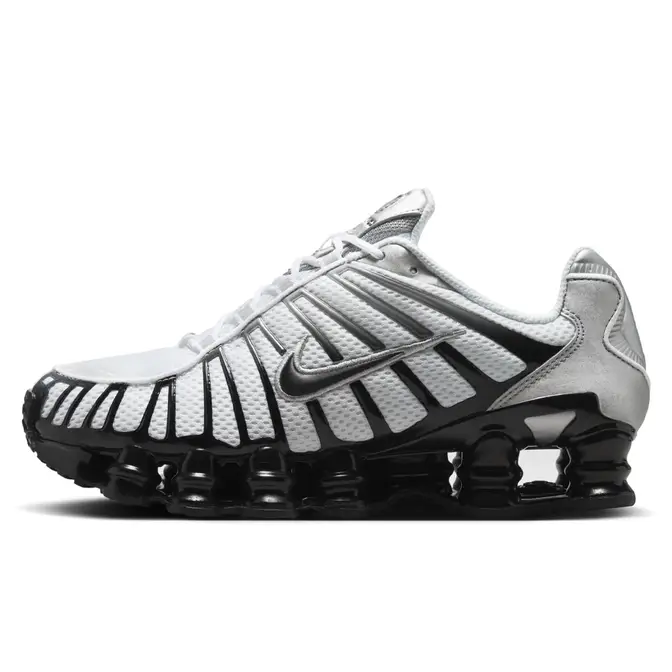 Nike Shox TL Metallic Silver Black | HQ4049-001 | The Sole Supplier