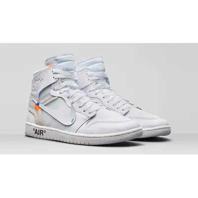 Off-White x Air Jordan 1 High OG Triple White | AA3834-100 | The Sole ...