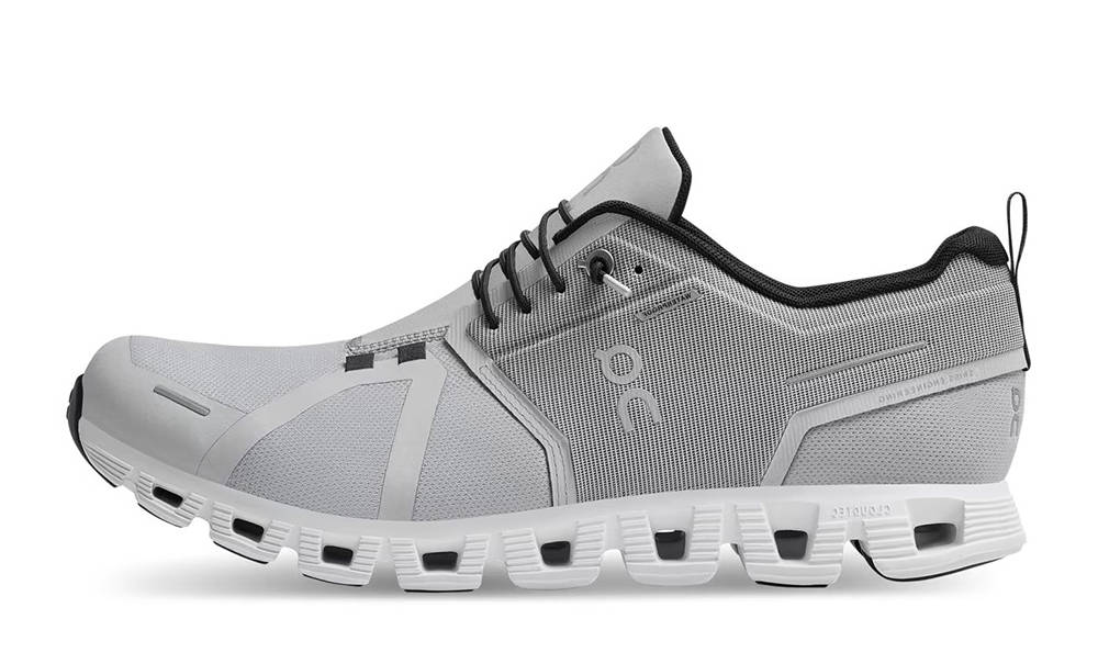 On Running Cloud 5 Waterproof Glacier White | The Sole Supplier