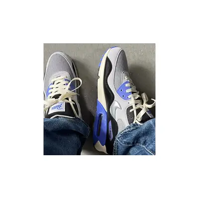Patta x Nike Air Max 90 Wave Grey Blue | HF8814-100 | The Sole Supplier
