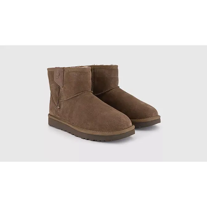 UGG Classic Mini Bailey Zip Boot Hickory | 1151230-HCK | The Sole Supplier
