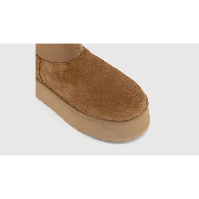 UGG Classic Mini Dipper Puffer Boots Amphora Chestnut | 1158275-AHS ...