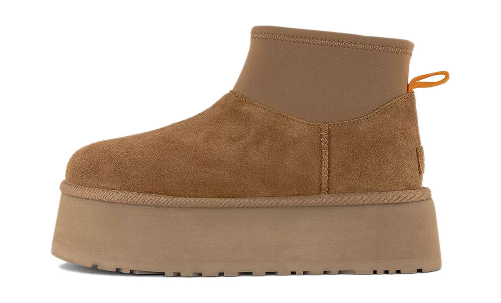 UGG Classic Mini Dipper Puffer Boots Amphora Chestnut | 1158275-AHS ...