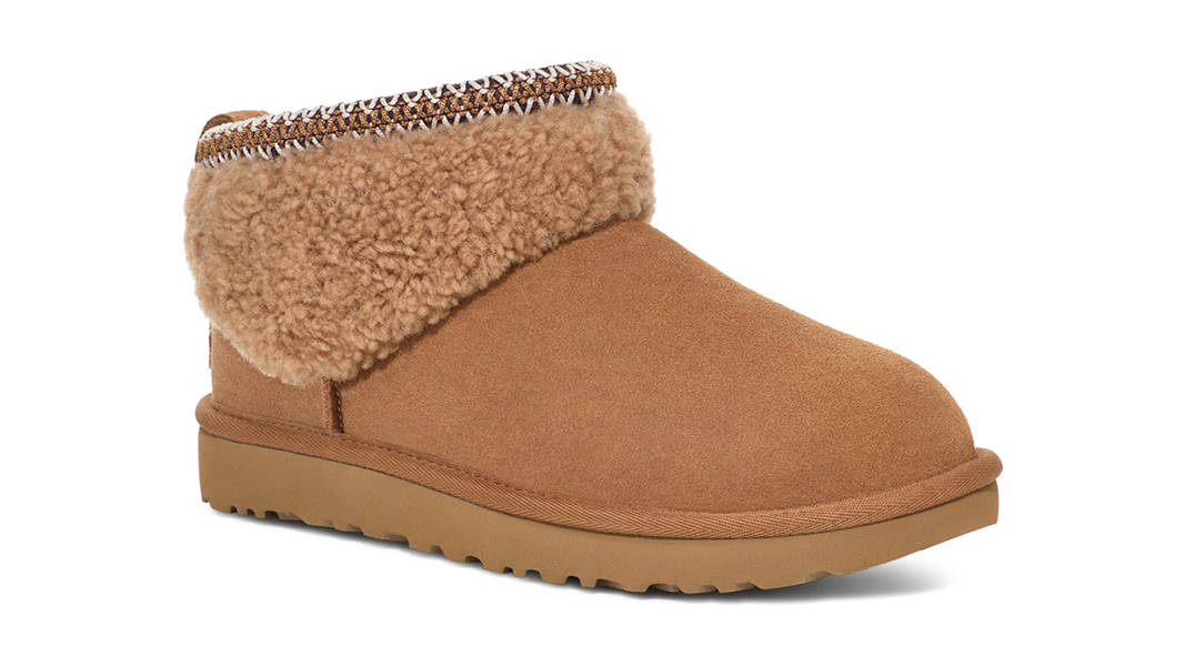 UGG Classic Ultra Mini Maxi Curly Boot Chestnut | 1158263-CHE | The ...