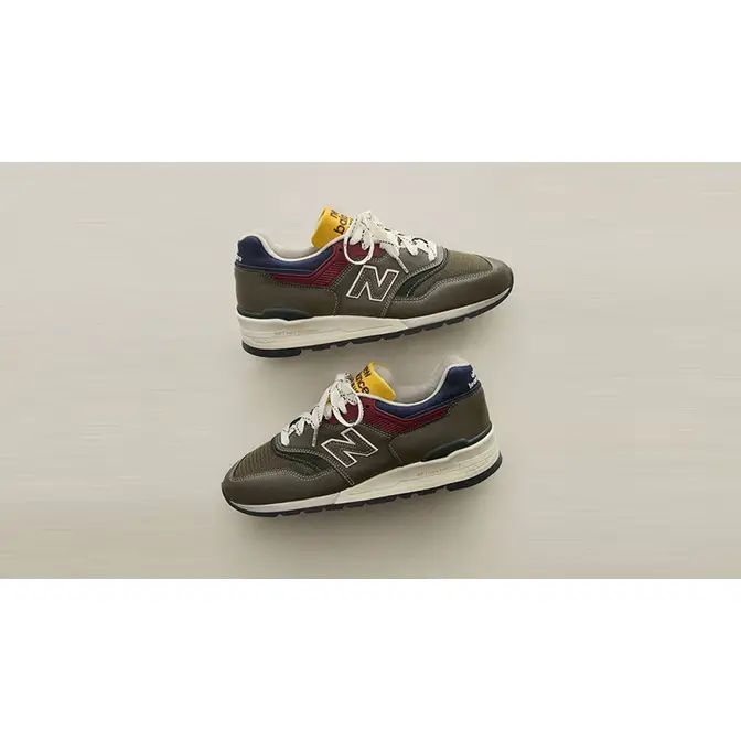 Aimé Leon Dore x New Balance 997 Dark Moss | U997AIM | The Sole Supplier