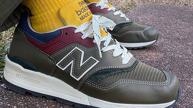 Aimé Leon Dore x New Balance 997 Dark Moss | U997AIM | The Sole Supplier