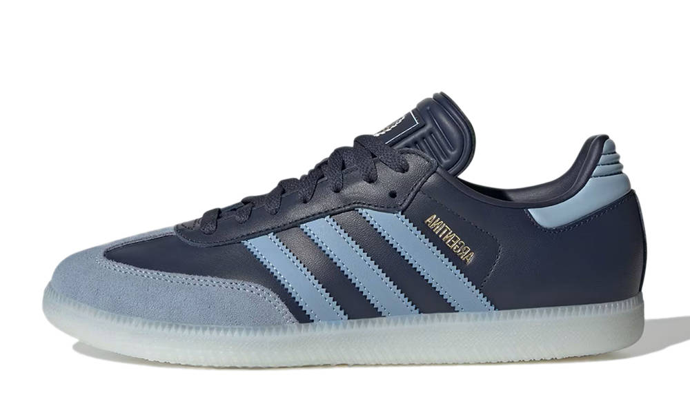 Argentina Football Association × adidas Samba Indoor Shadow Navy ...
