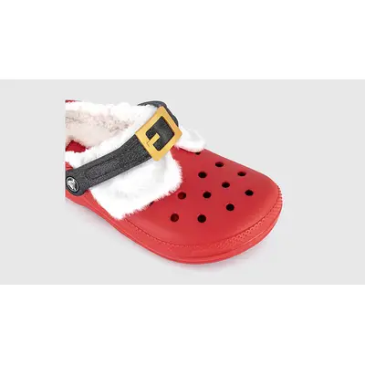 Crocs Classic Lined Clog Santa Red | 210933-6WE | The Sole Supplier