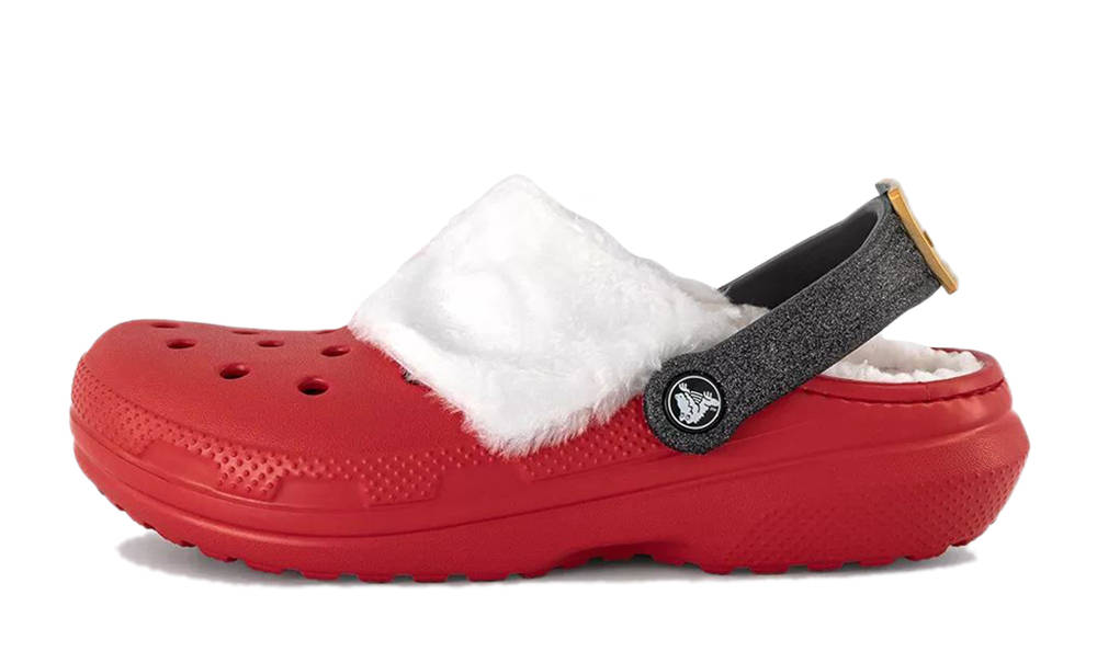 Crocs Classic Lined Clog Santa Red | 210933-6WE | The Sole Supplier