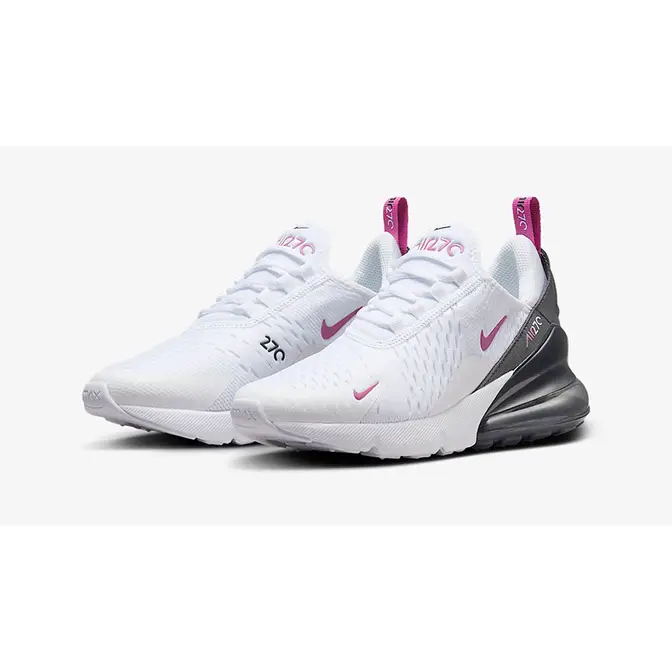 Nike Air Max 270 GS White Hot Fuchsia | 943345-120 | The Sole Supplier