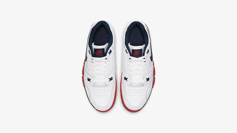 Nike Cross Trainer Low White Gym Red | CQ9182-101 | The Sole Supplier