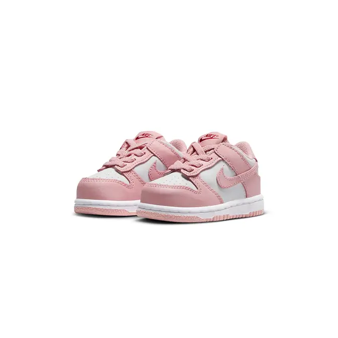 Nike Dunk Low Toddler White Pomegranate | HV0929-100 | The Sole Supplier