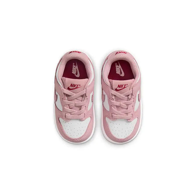 Nike Dunk Low Toddler White Pomegranate | HV0929-100 | The Sole Supplier