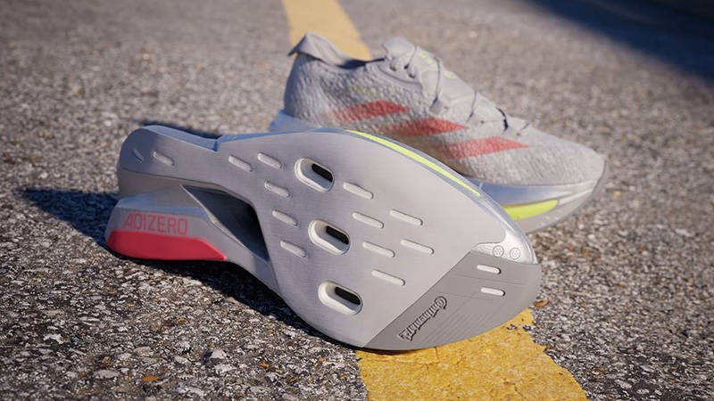 adidas Adizero Prime X 2.0 Grey Lucid Red | IF9427 | The Sole Supplier