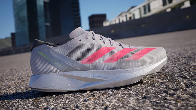 adidas Adizero Takumi Sen 10 Grey Red | IG1979 | The Sole Supplier
