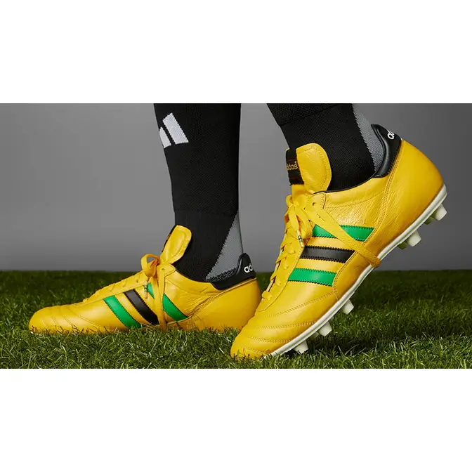 adidas Jamaica Copa Mundial Firm Ground Boots Yellow | ID1153l | The ...