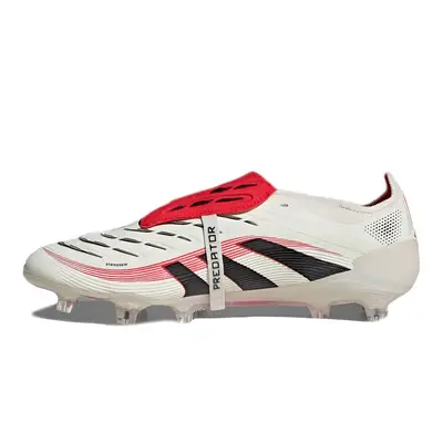 adidas Predator Elite Foldover Tongue FG Boots Off-White Ruby | ID8968 ...