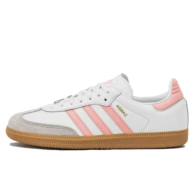 adidas Samba OG GS White Coral Pink | JP5480 | The Sole Supplier