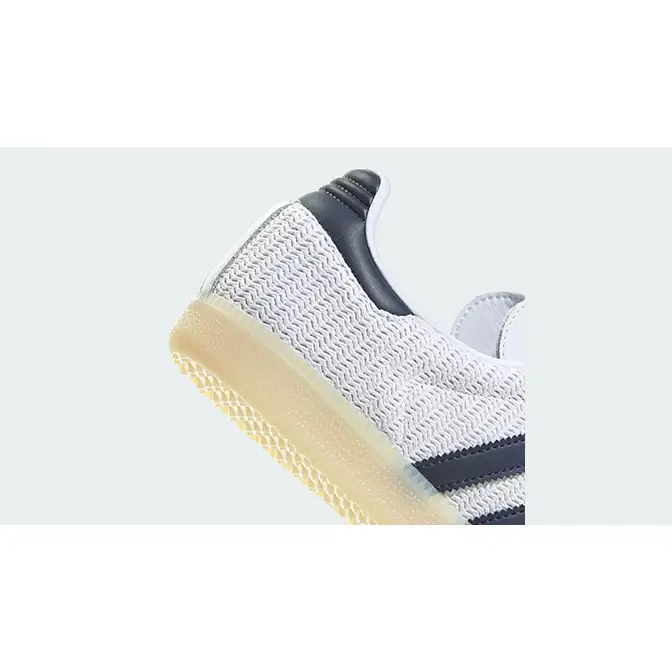 adidas Samba OG Knitted Mesh White Navy | JH5633 | The Sole Supplier