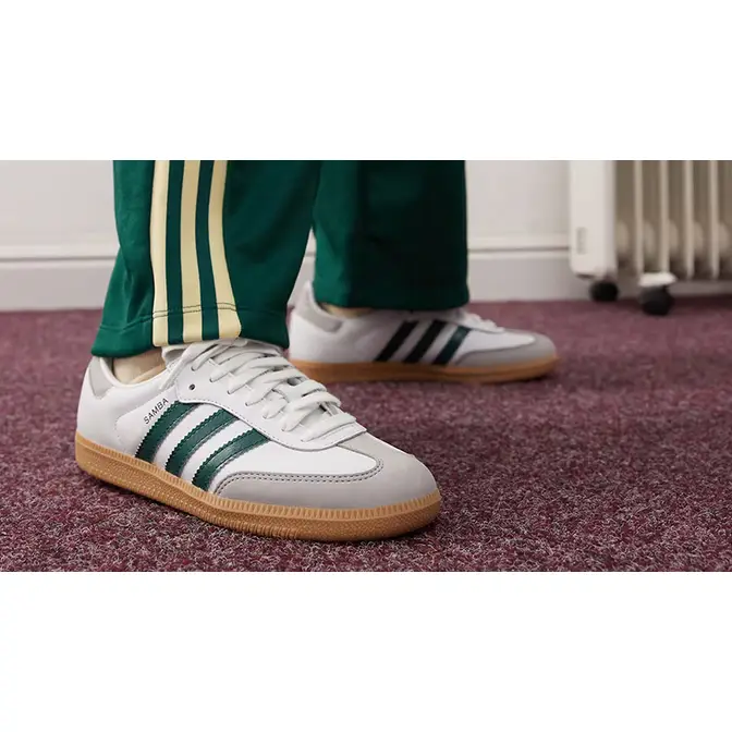adidas Samba OG White Green Gum | JI2724 | The Sole Supplier