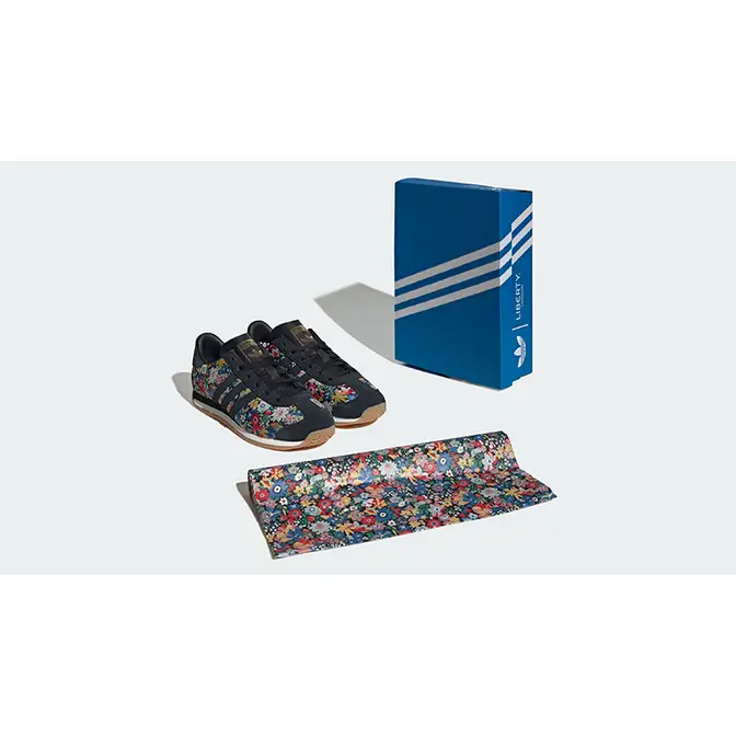 Liberty London x adidas Country OG Black Multi | JI2575. | The Sole ...