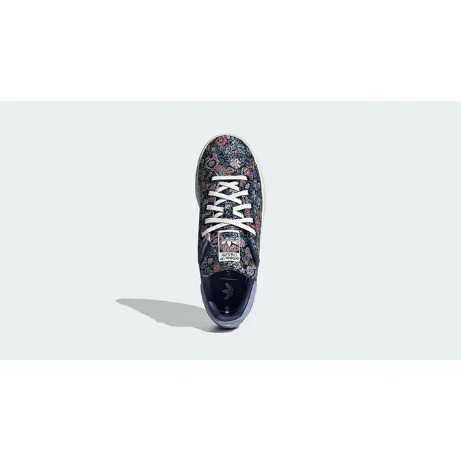 Liberty London x adidas Stan Smith Navy Multi | JH5181 | The Sole Supplier