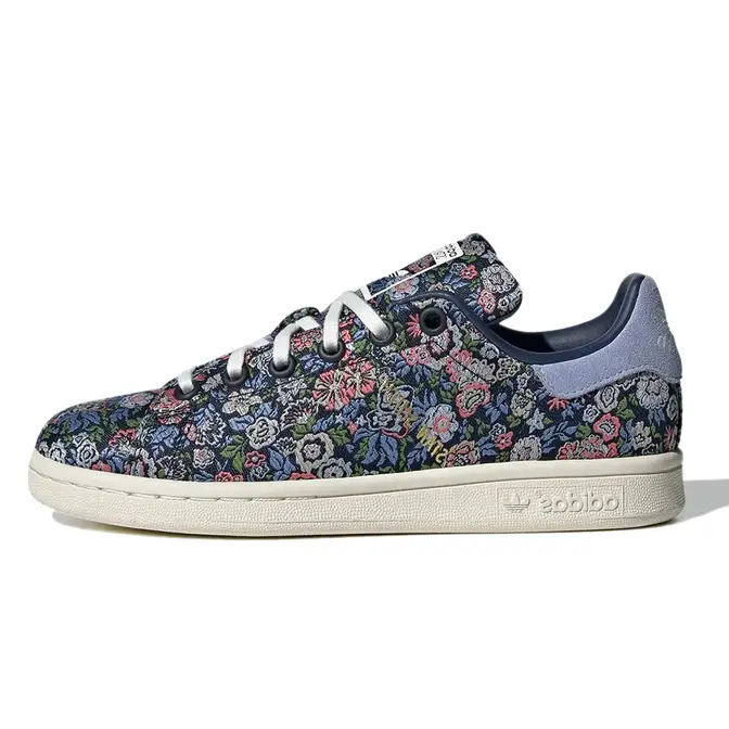 Liberty London x adidas Stan Smith Navy Multi | JH5181 | The Sole Supplier