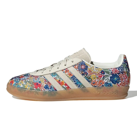 adidas Gazelle Indoor "Floral Beige Light Blue" | IF4491 | The Sole ...