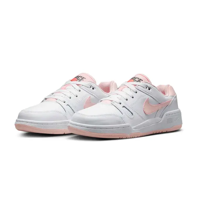 Nike Full Force Low GS White Echo Pink | FV5929-107 | The Sole Supplier