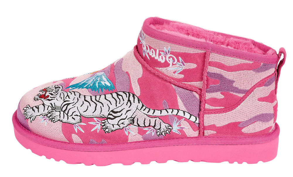 Palace x UGG Classic Ultra Mini Camouflage Pink | Where To Buy ...