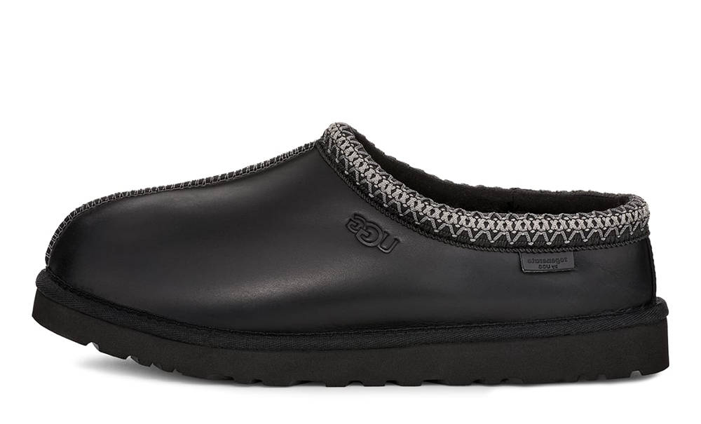 UGG Tasman Leather Regenerate Black | 1163890-BLK | The Sole Supplier