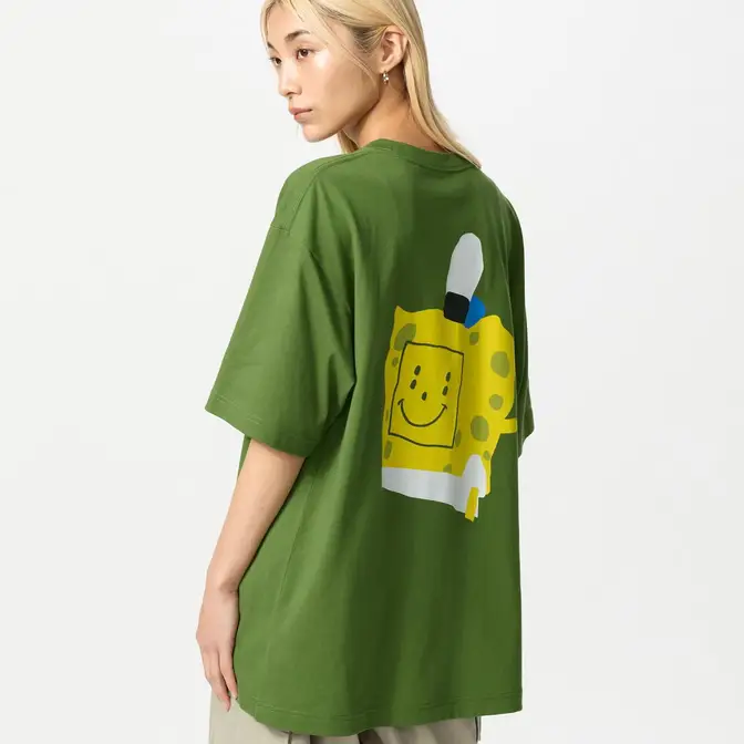 UNIQLO SpongeBob SquarePants Cactus Plant Flea Market UT Graphic T ...