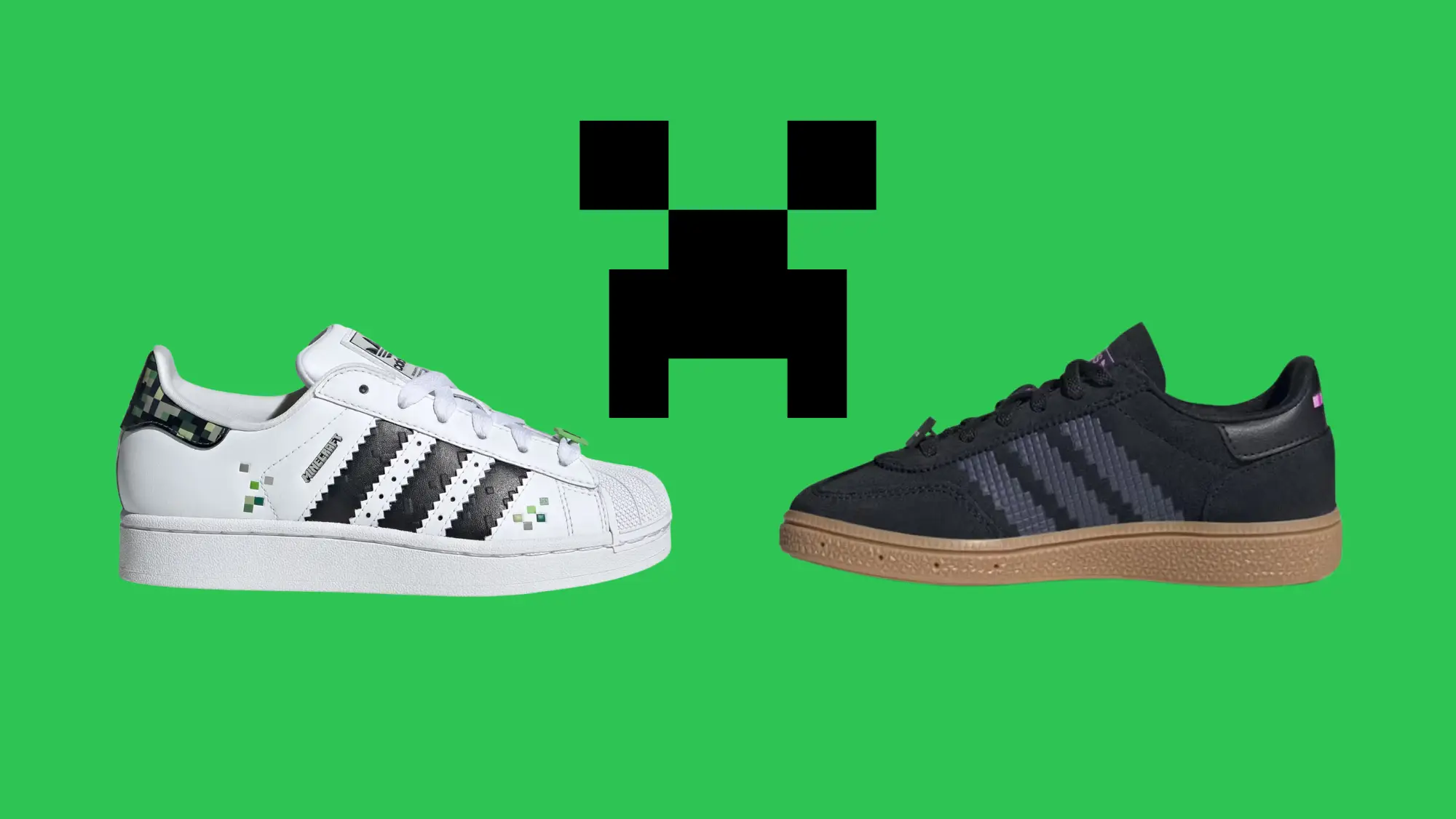 The adidas X Minecraft Collab Kicks off With Not One, but Two Sneakers | The Sole Supplier