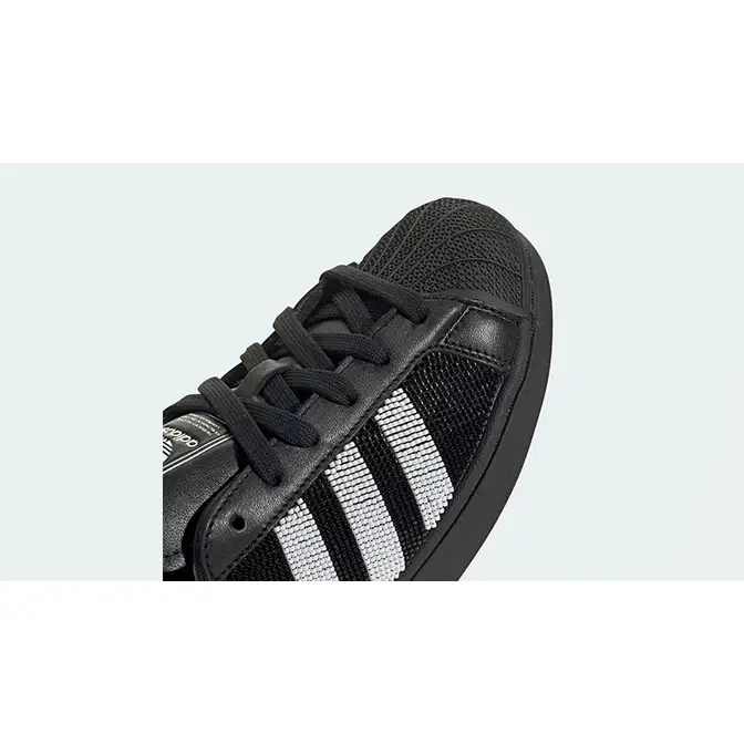 adidas Superstar Black Beaded | JH7098 | The Sole Supplier