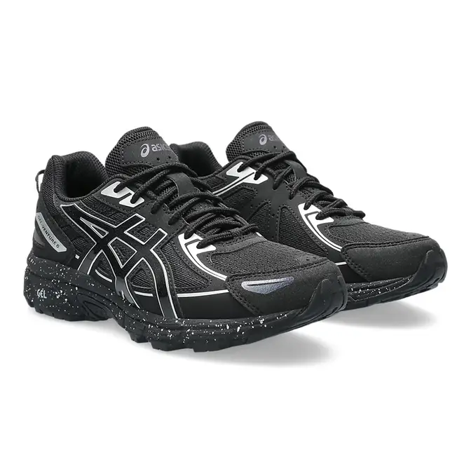 ASICS GEL-Venture 6 GS Black Pure Silver | 1204A122-003 | The Sole Supplier