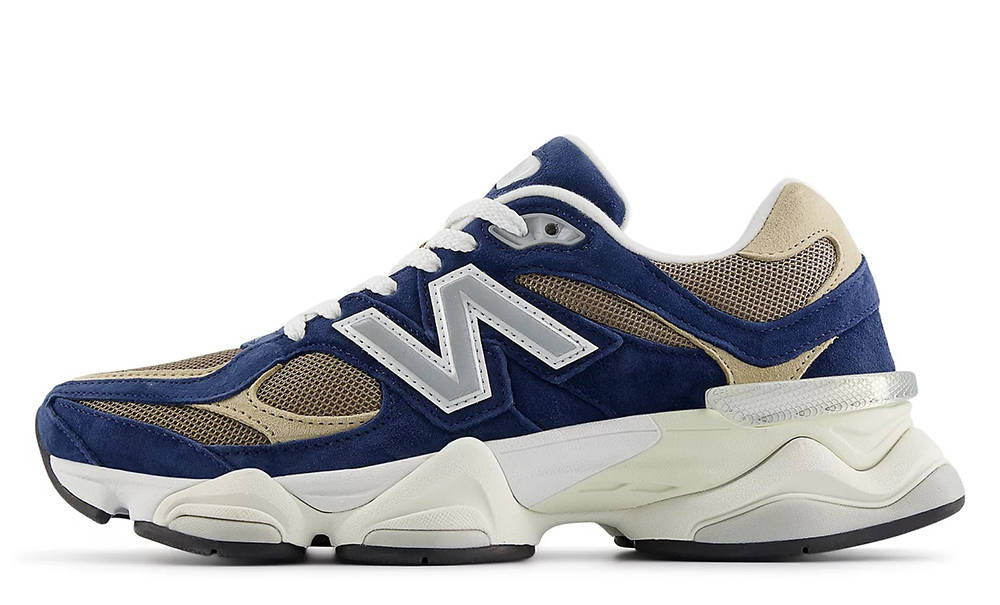 New Balance 9060 Navy Mushroom | U9060LBB | The Sole Supplier