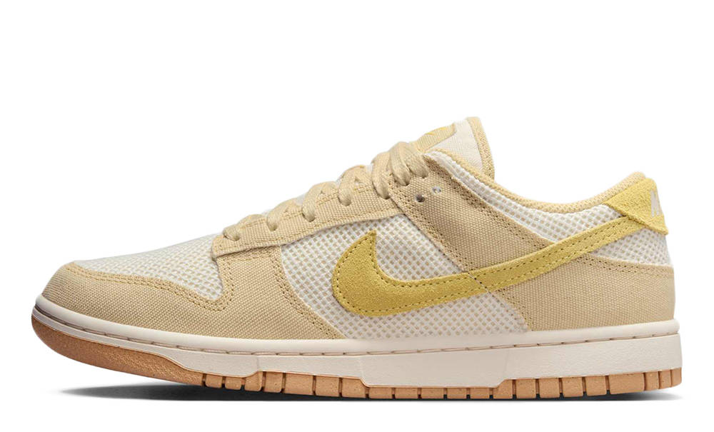 Nike Dunk Low Mesh Canvas Team Gold | HJ5864-700 | The Sole Supplier