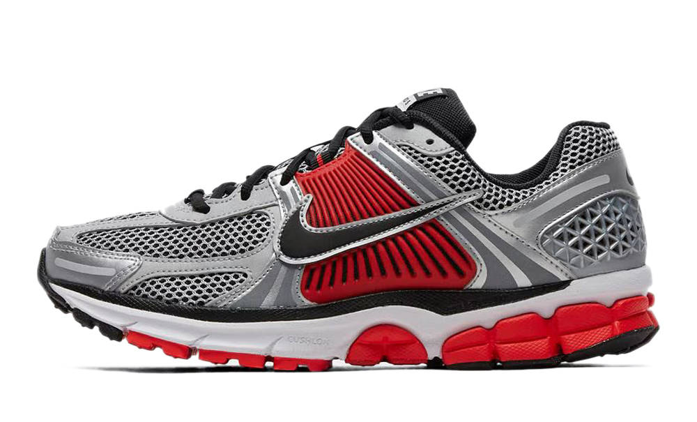 Nike Zoom Vomero 5 Metallic Silver Red | FJ4151-005 | The Sole Supplier