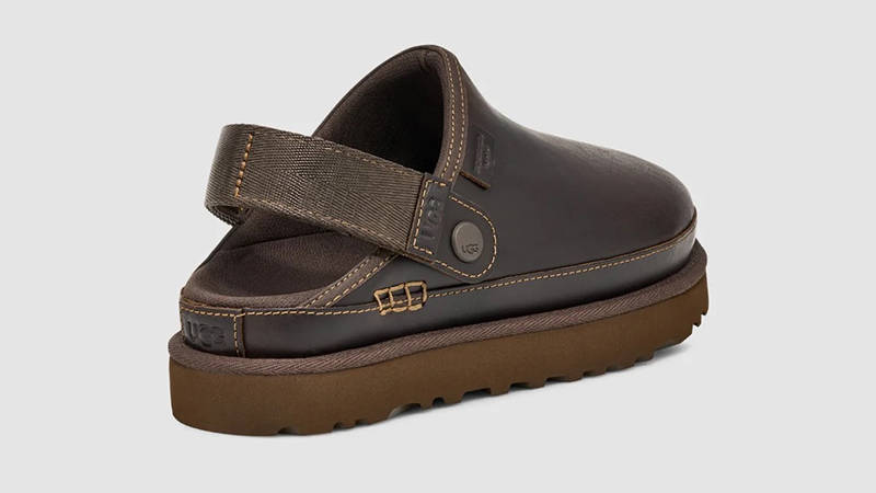 UGG Goldenstar Clog Leather Regen Ironwood | 1167536-IWD | The Sole Supplier