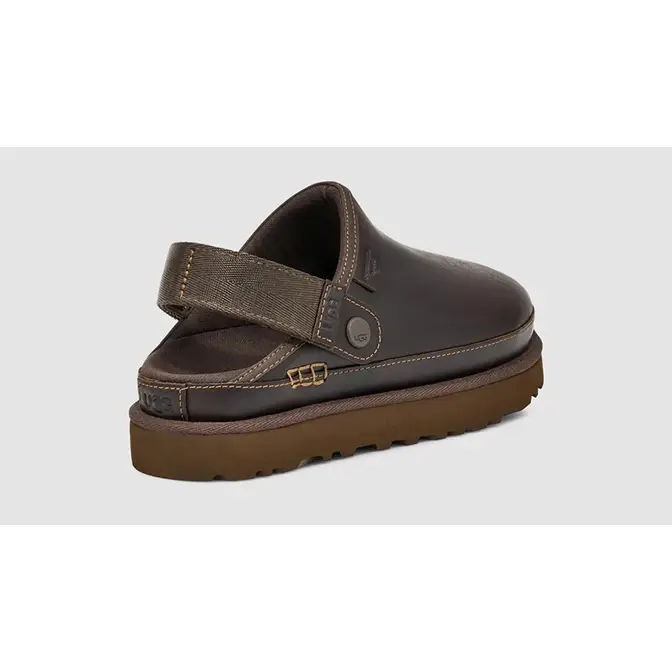 UGG Goldenstar Clog Leather Regen Ironwood | 1167536-IWD | The Sole Supplier