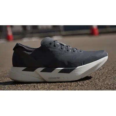 adidas Adizero Adios Pro 4 Black Grey | JR6369 | The Sole Supplier