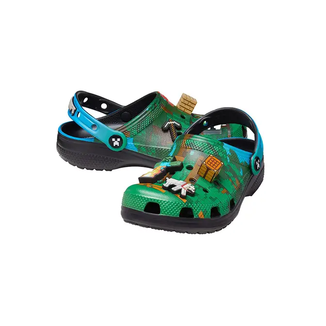 Minecraft x Crocs Classic Clog Dark Forest | 210829-90H | The Sole Supplier