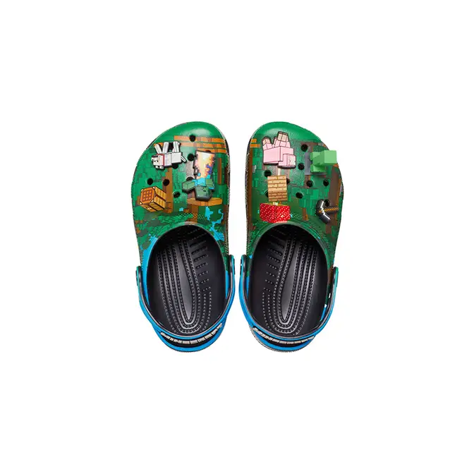 Minecraft x Crocs Classic Clog Dark Forest | 210829-90H | The Sole Supplier