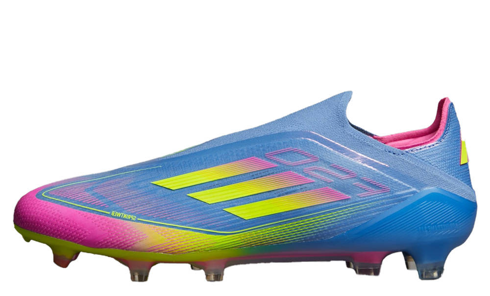 adidas F50 Elite Laceless FG Blue Yellow | IE1213 | The Sole Supplier