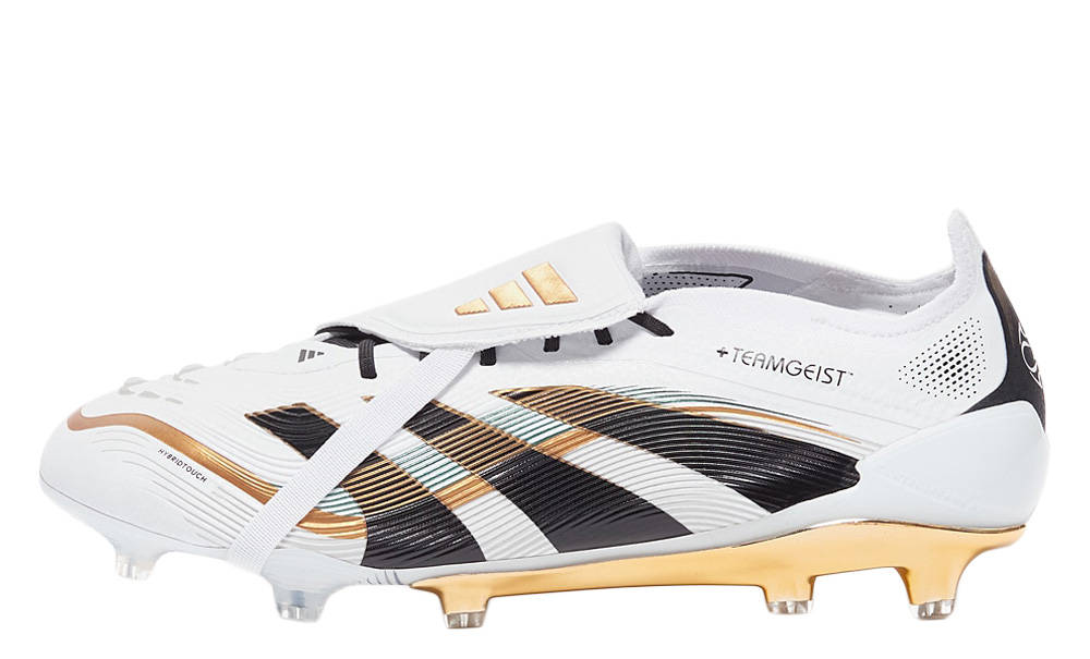 adidas Predator Elite Fold-Over Tongue FG +Teamgeist Gold Metallic ...